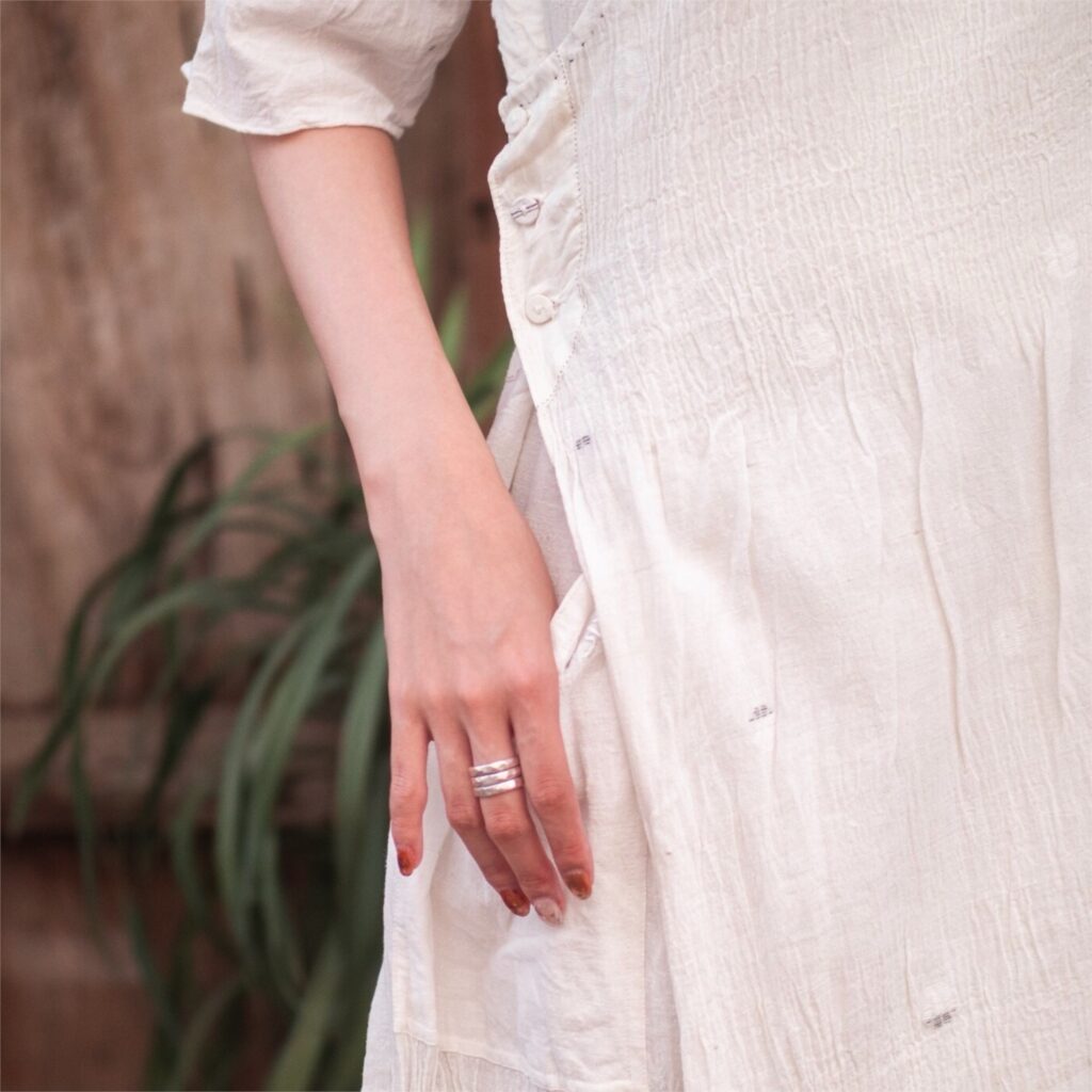 市松 "シルバー3連リング" | Belluria